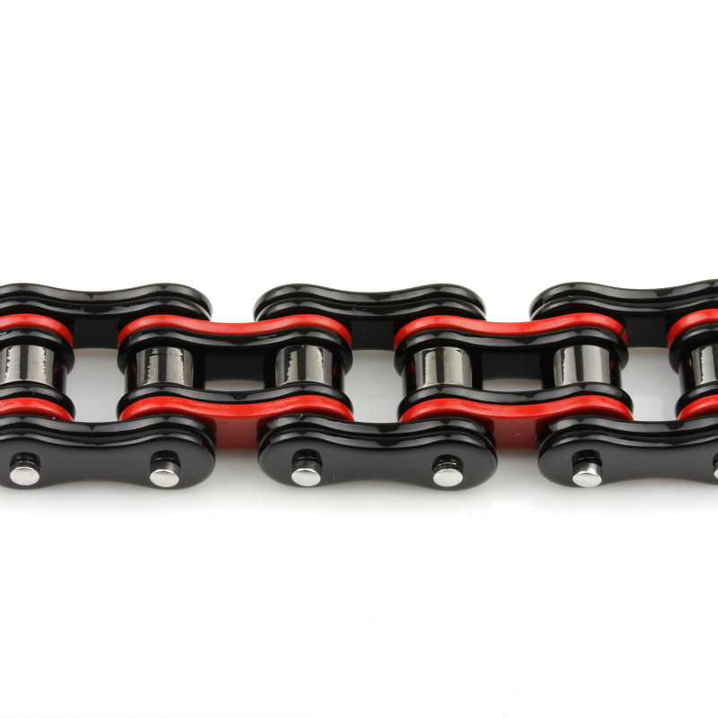 Men’s Metal Cast Combination Red Chain Bracelet